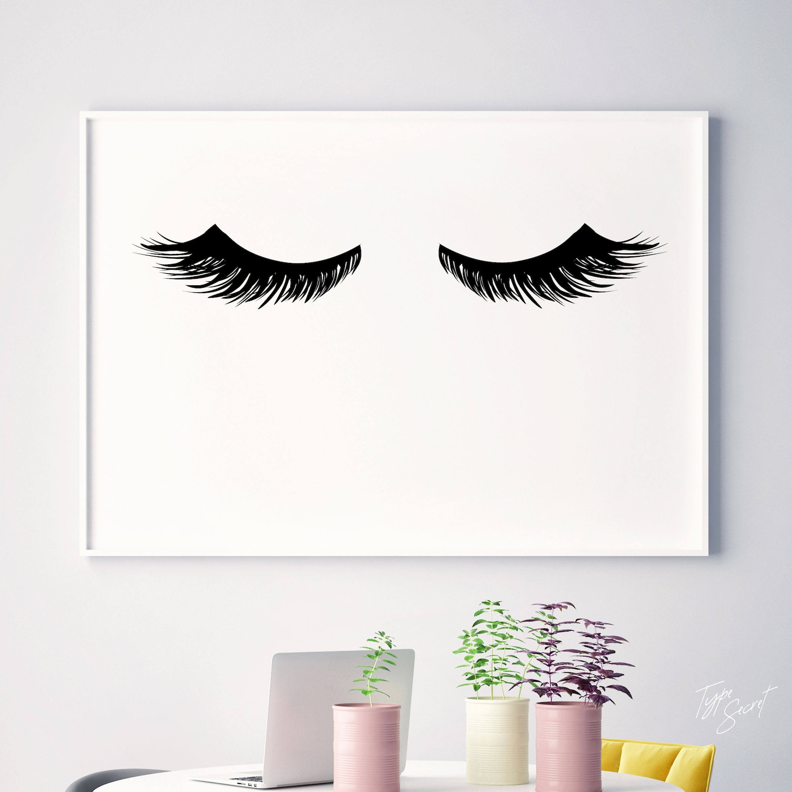 Eyelash, Eyelashes, Makeup Print, Lashes, Make-up, Eyelash Wall Art ...