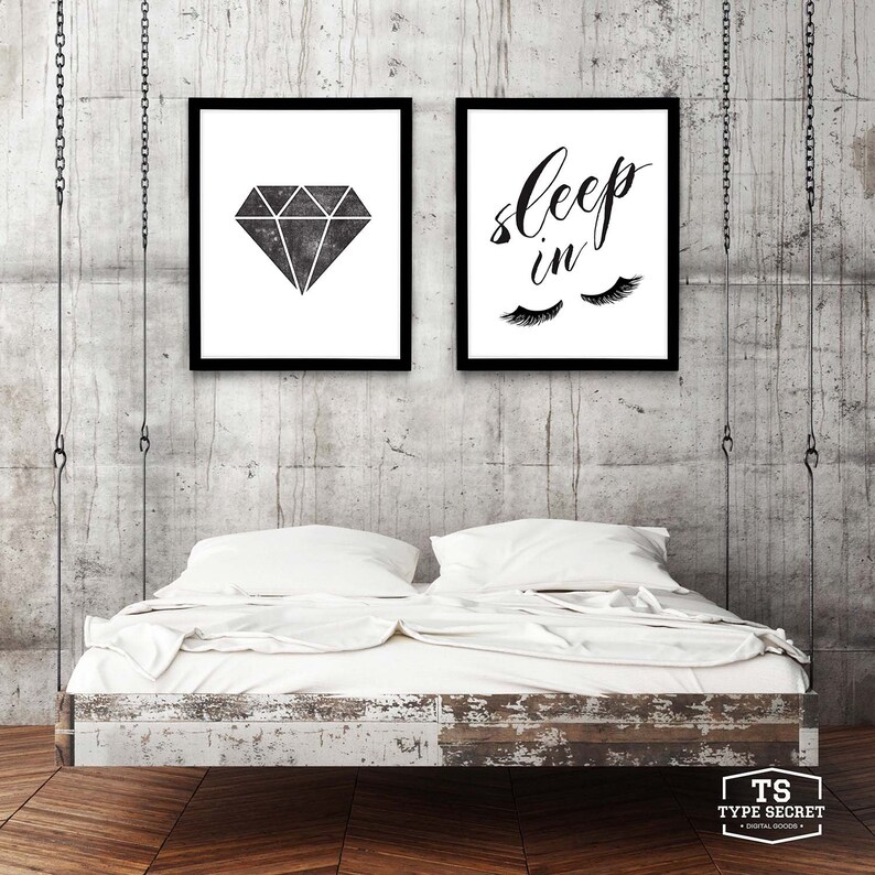 50x70 poster Diamond minimalist art affiche prints | Etsy