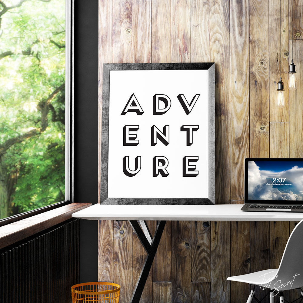 Adventure Printable Adventure Wall Decor Greatest | Etsy