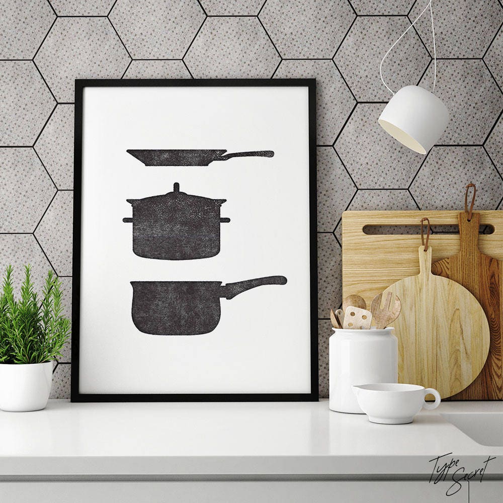 Kitchen Art Decor, Kitchen Art Housewares, Kitchen Prints, Kitchen ...
