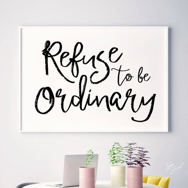 Modern Word Art - Etsy