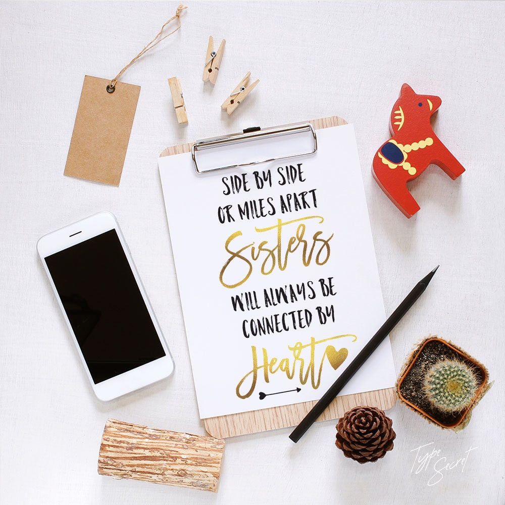 Gift for sister big sister gift sister quote sister quotes | Etsy