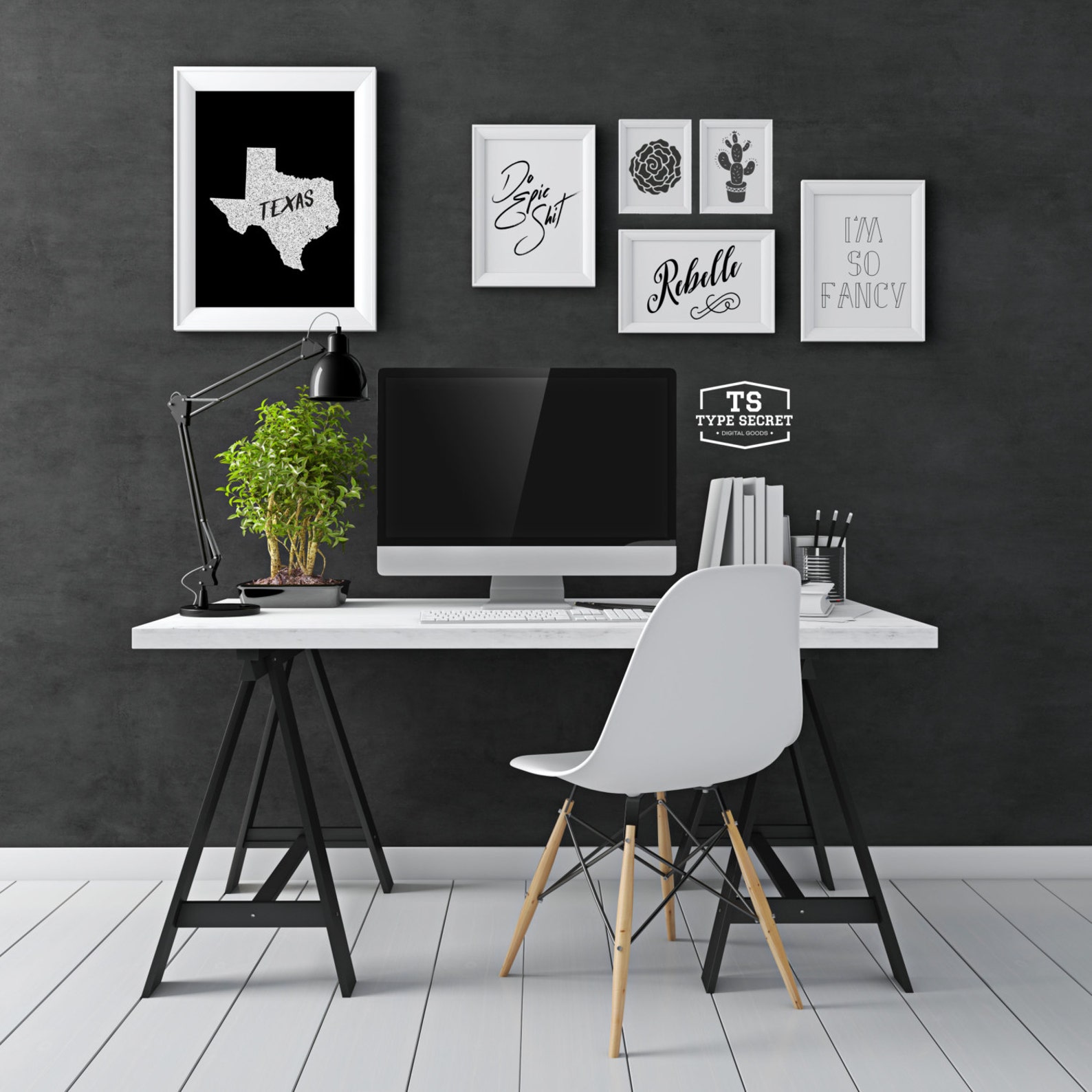 Office Decor Wall Art consider IT Handled Olivia - Etsy