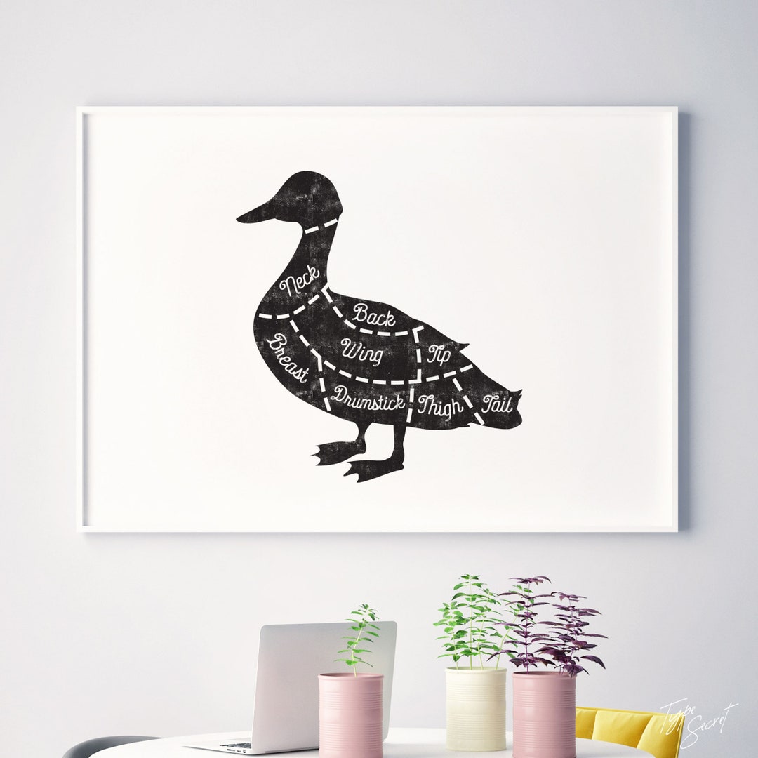 Kitchen Ideas, Kitchen Wall, Kitchen Decor, Farmhouse Print, Duck ...