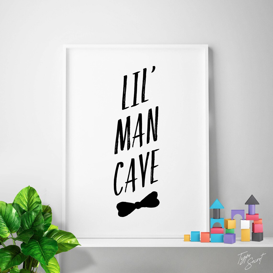 LIL MAN CAVE Boy Nursery Wall Art Lil Man Nursery Prints - Etsy