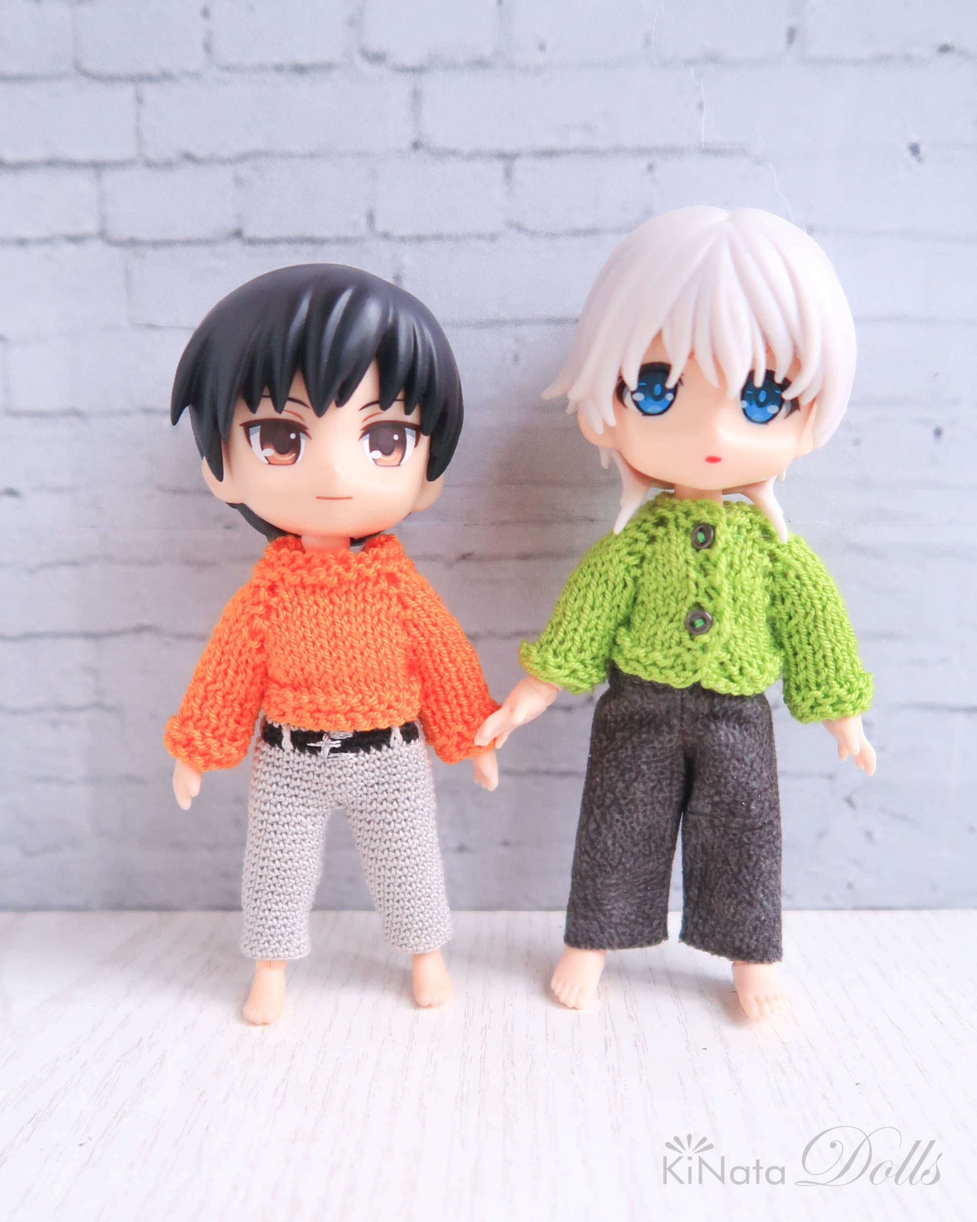 PATTERN: Knitted Jacket for Nendoroid and Obitsu 11 Dolls - Knit ...