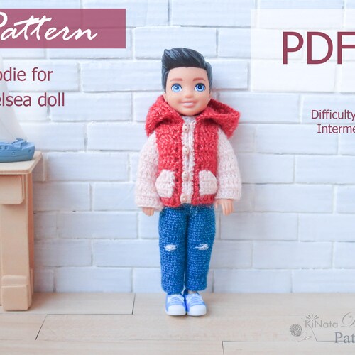 PATTERN: Simple Dress for Chelsea Doll Crochet Pattern in - Etsy