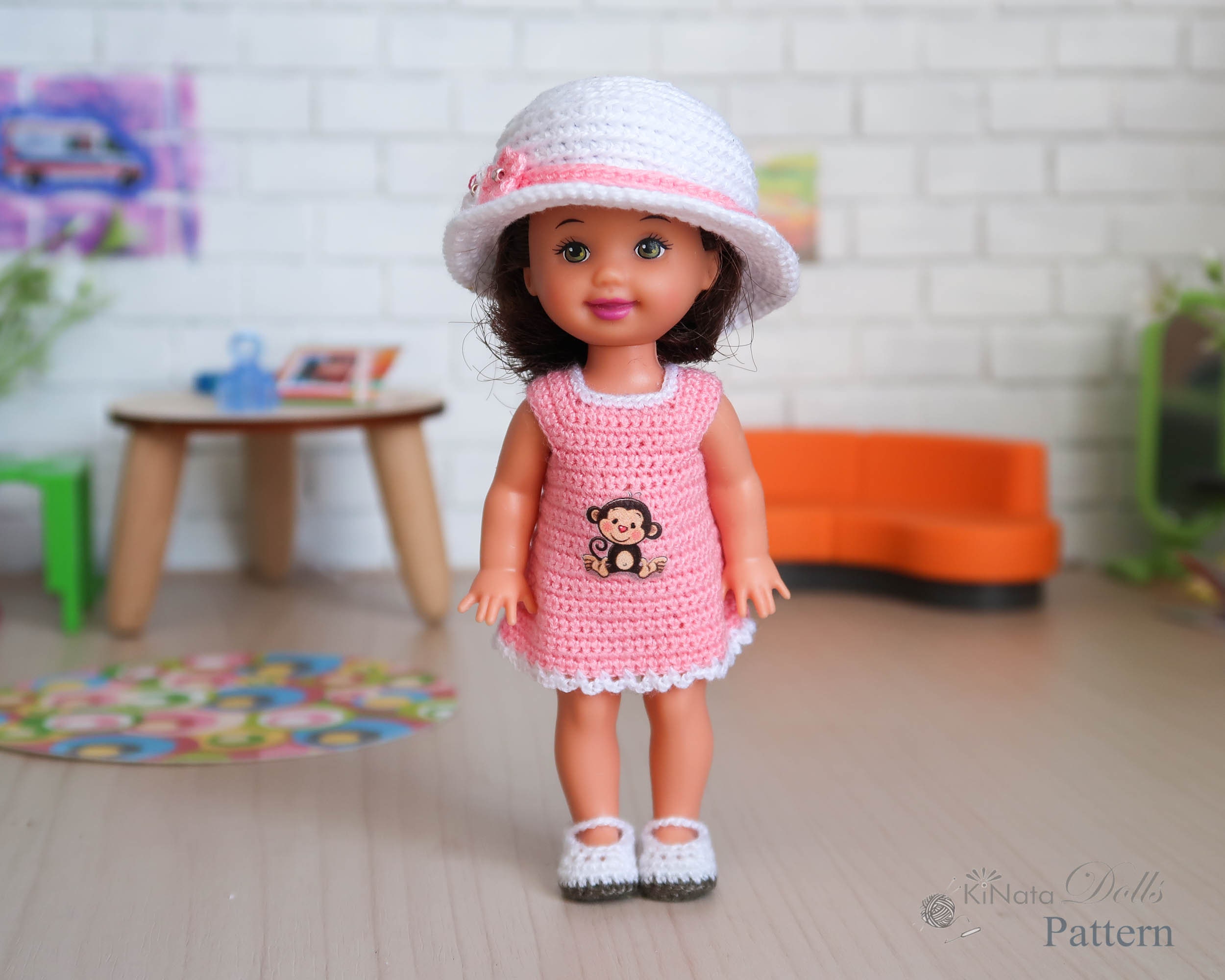 PATTERN: Summer Outfit for Kelly Doll - Crochet Pattern in PDF - Etsy