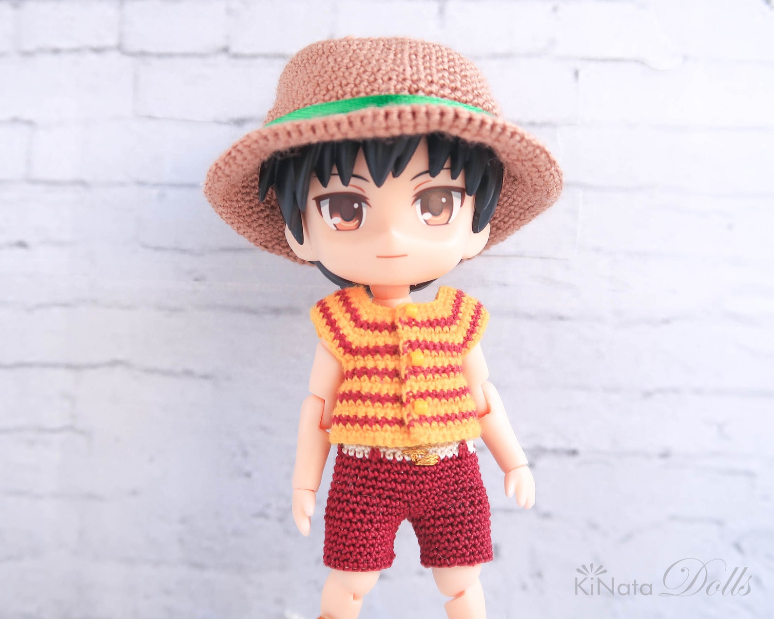 PATTERN: Hat With Brim for Nendoroid Doll - Crochet Pattern in PDF - Etsy