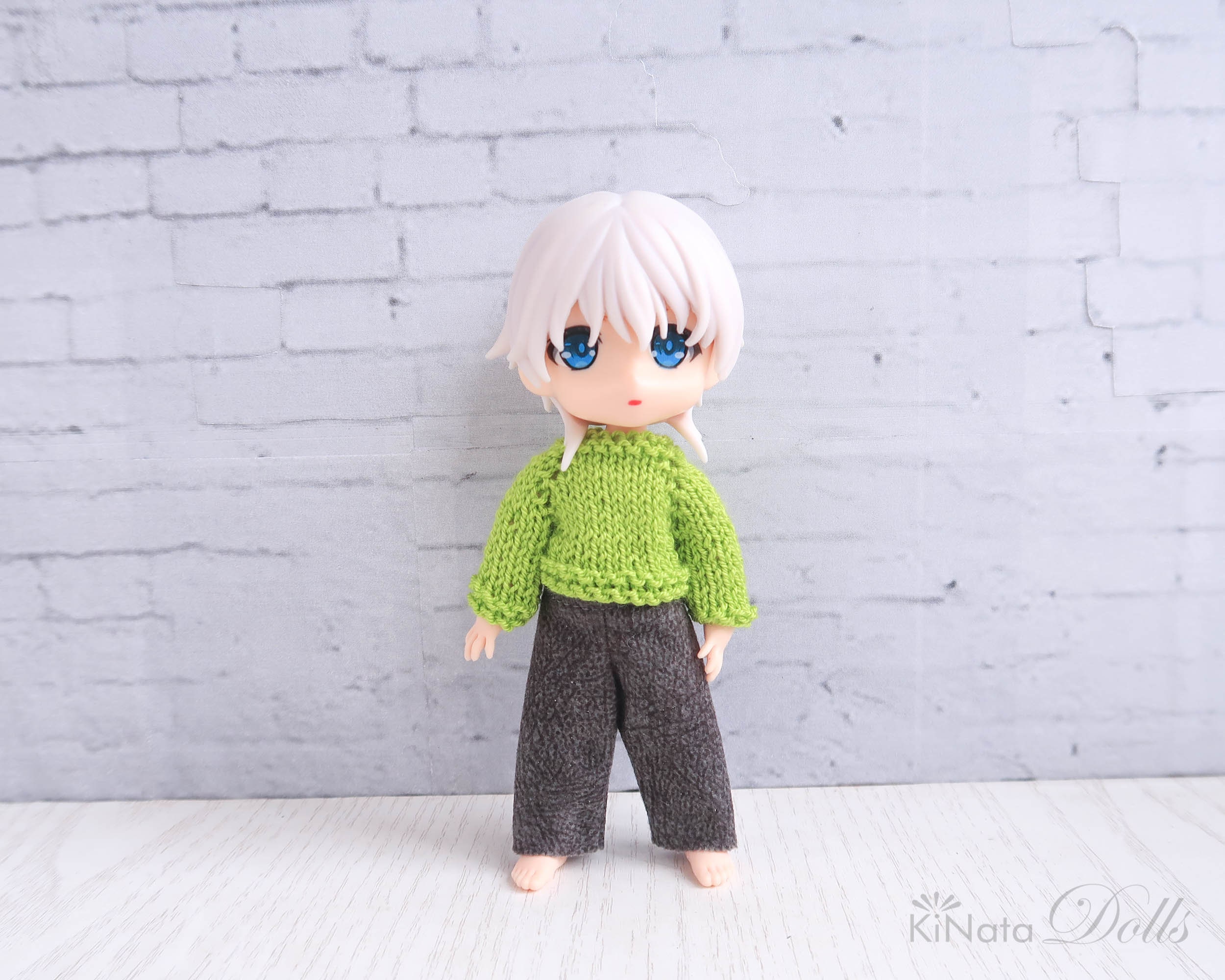 PATTERN: Knitted Jacket for Nendoroid and Obitsu 11 Dolls - Etsy
