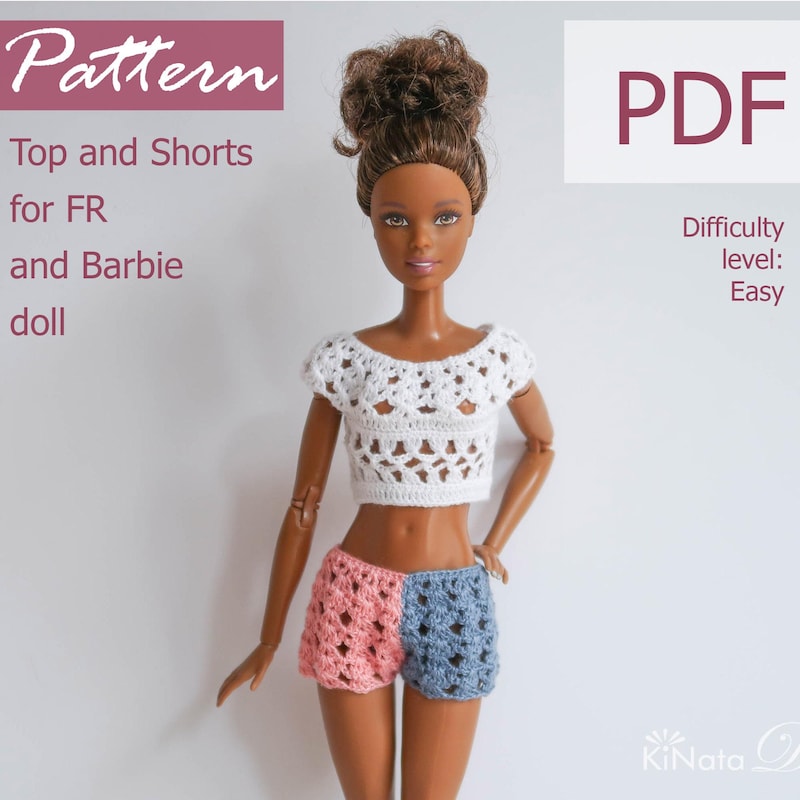 White Barbie Doll Shorts - Etsy