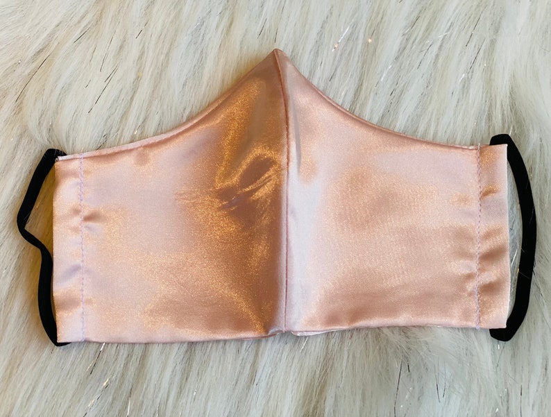 Teal Face Mask Emerald Teal Satin Fabric Face Mask With - Etsy