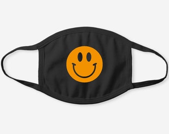 Yellow Smile Mask | Etsy