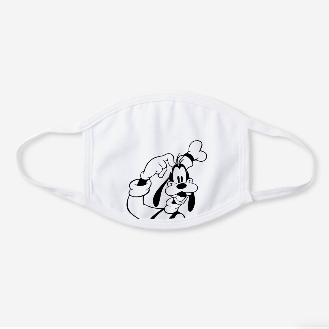 Goofy Goofy Mask Mickey Mouse Disney Goofy Face Mask | Etsy