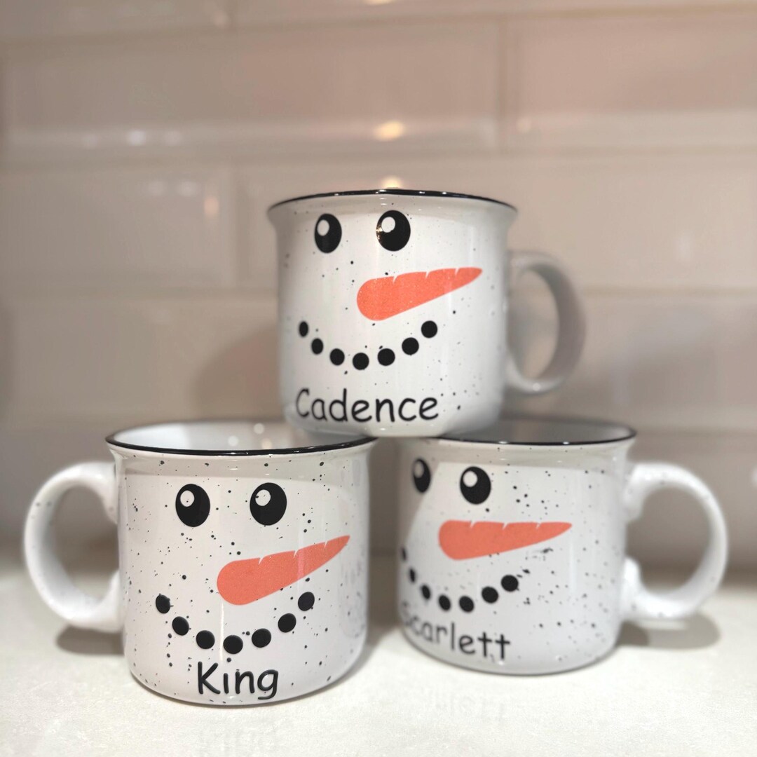 Personalized Hot Chocolate Mugs, Kids Hot Chocolate Mugs, Christmas ...