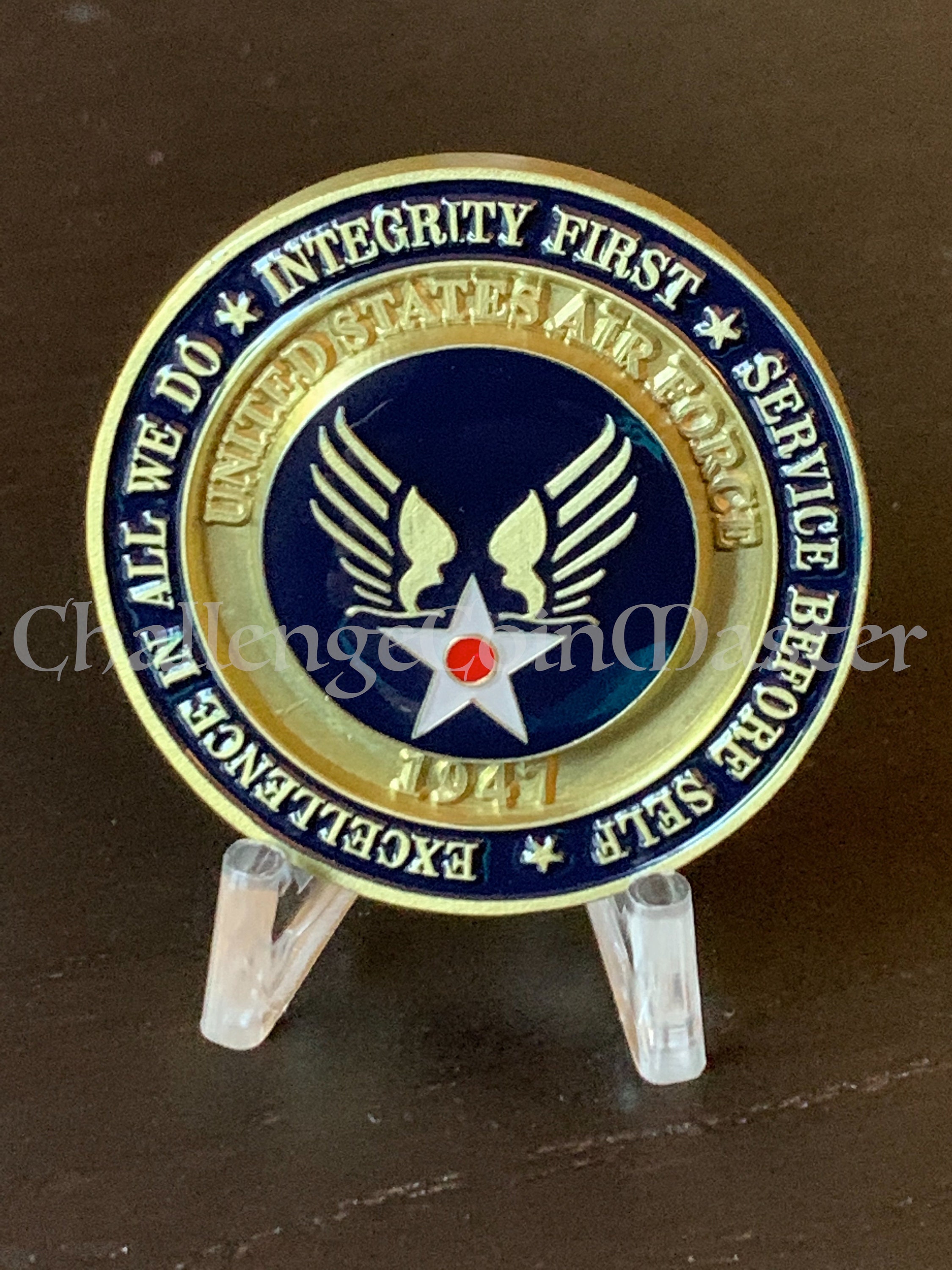 Air Force Airman Award Aim High ... Fly Fight Win Military - Etsy UK