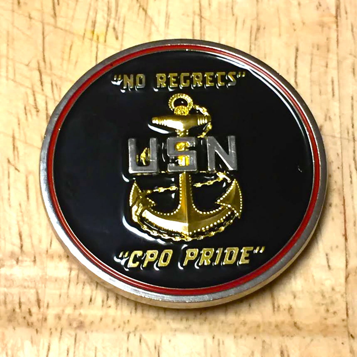 Deadpool CPO Navy Chief Challenge Coin Super Hero Superhero - Etsy