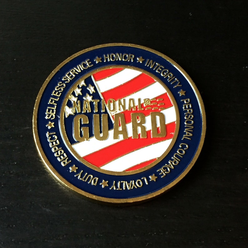 US Army MILITARY National Guard "my Commitment to You" Commemorative ...