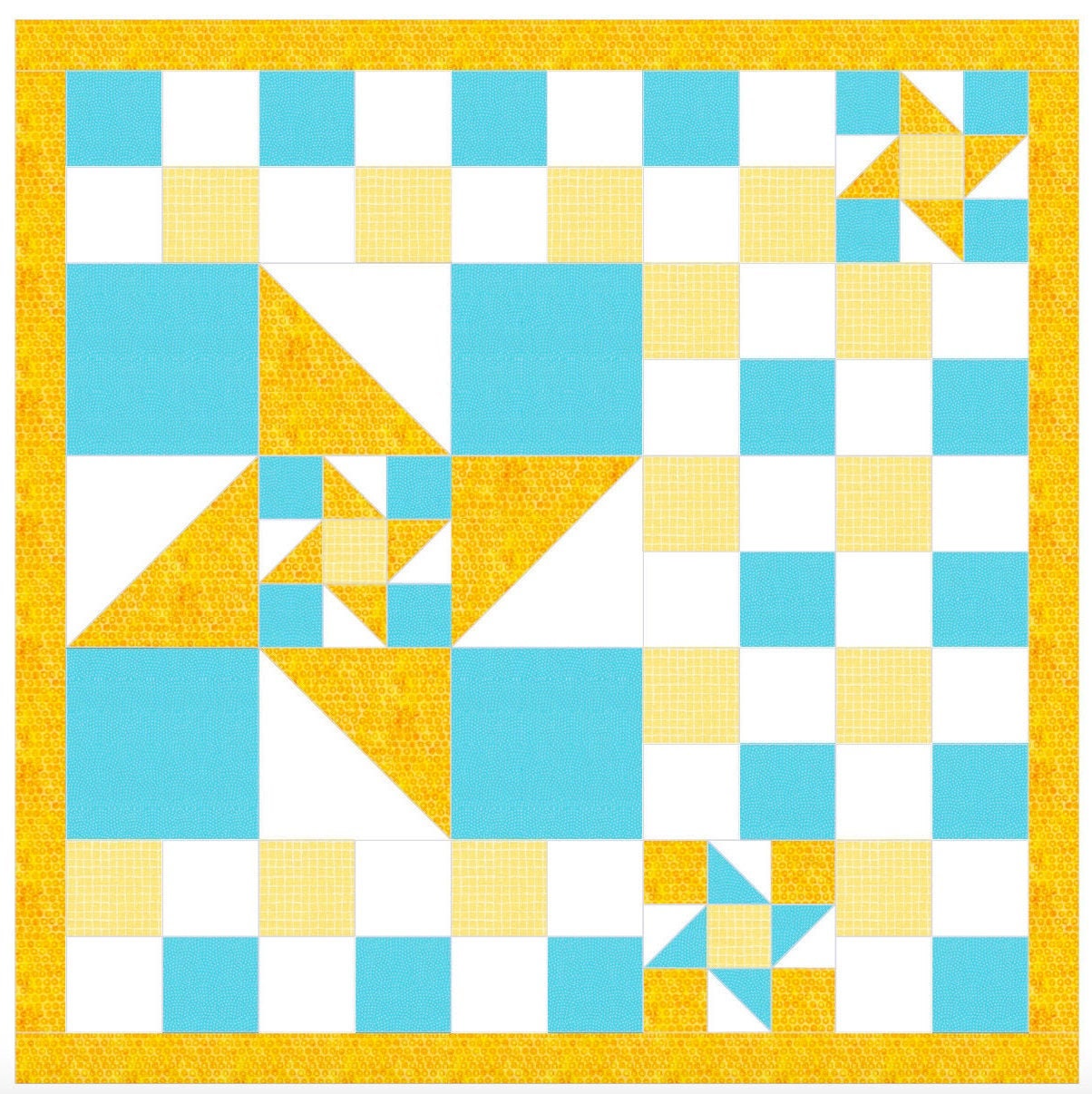 Pattern: Friendship Star Baby Quilt - Etsy