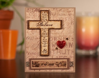 John 3 16 card | Etsy