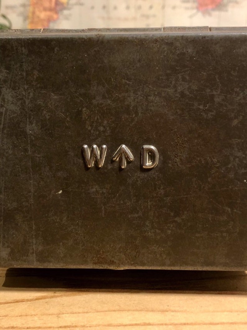 WW1 W-D Fuse Storage Steel Box - Etsy UK