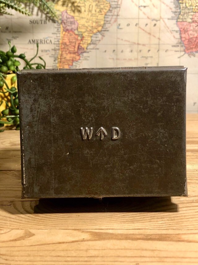 WW1 W-D Fuse Storage Steel Box - Etsy UK