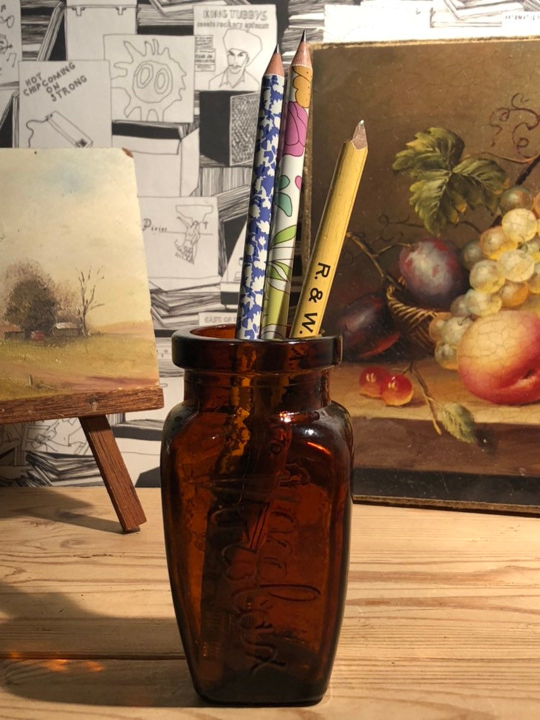 Flacon inhabituel de médicament Virolax c.1925 - Etsy France