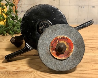 Old Bench Grinder - Etsy