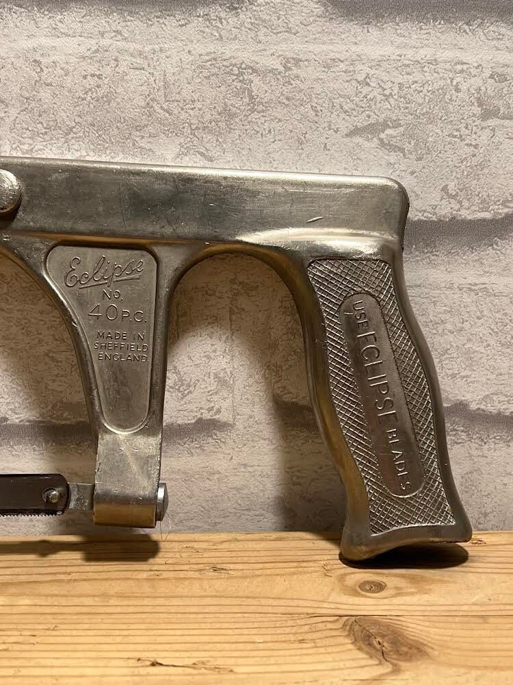 Vintage ECLIPSE Engineers Hacksaw Made In Sheffield England Finland ...