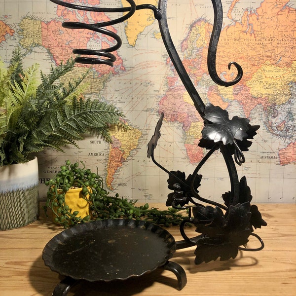 Wrought Iron Stand - Etsy UK