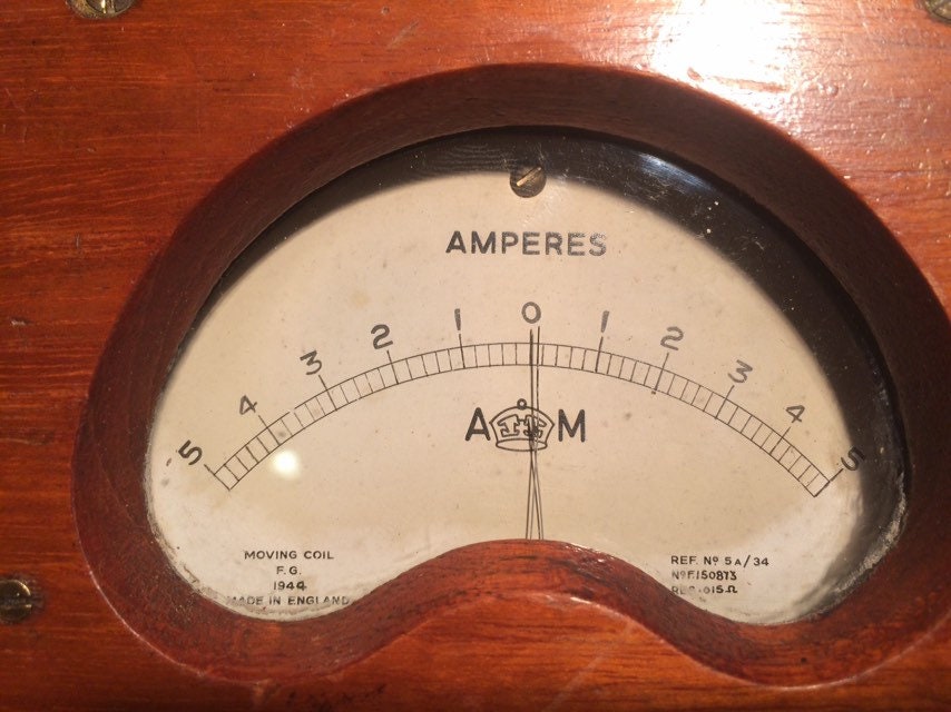 1940's WW2 AM Air Ministry RAF Amperes Meter - Etsy