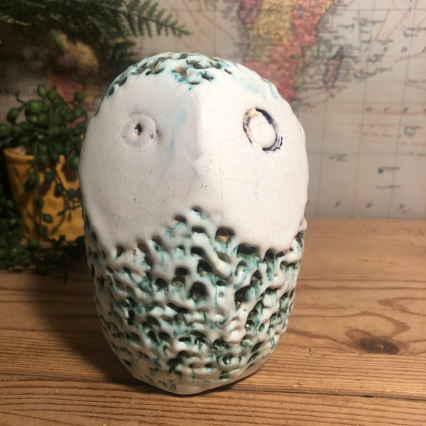 Pottery Owl - Etsy