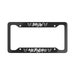 Rauw Alejandro Fox License Plate Frame (BLACK), Rauwalejandro License ...