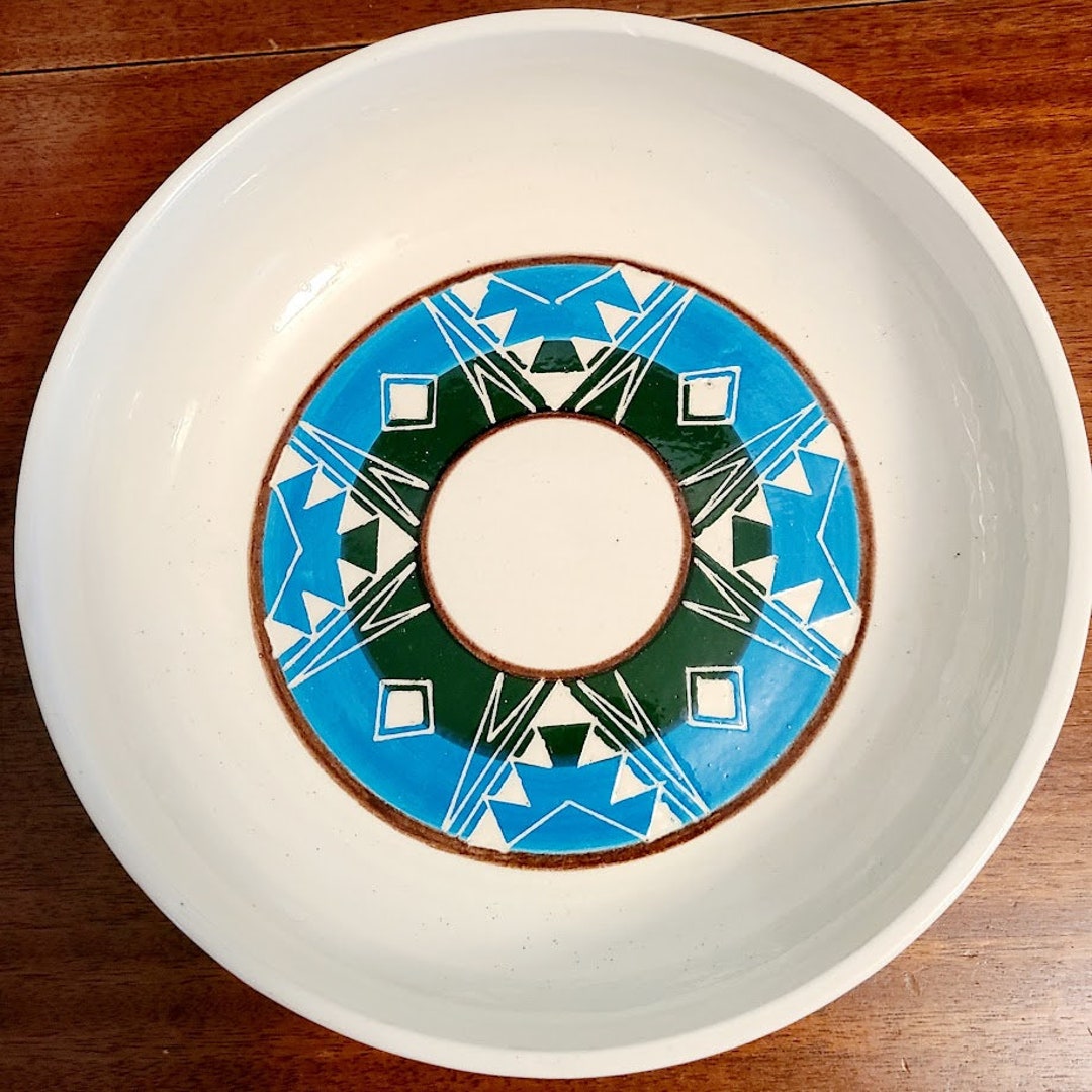 Native American Sioux Pottery Handcrafted and Decorated Bowl With ...