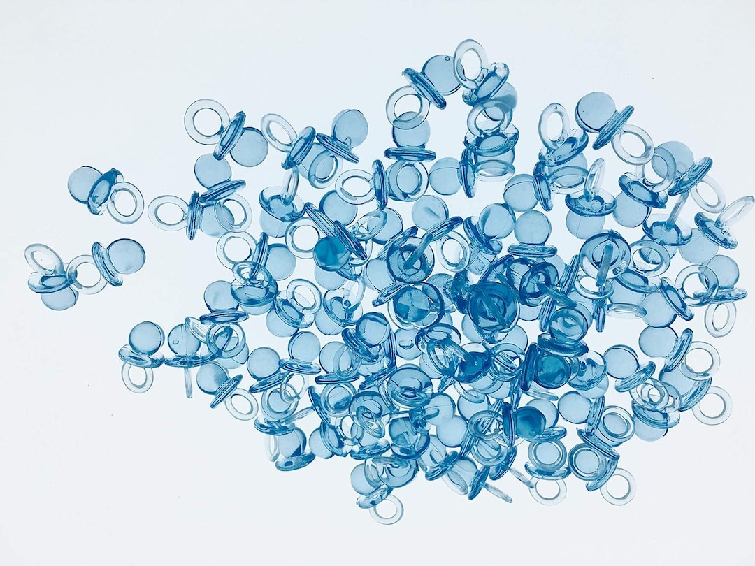 3/4" Mini Clear Pacifiers Baby Shower Game Party Decoration Favors ...