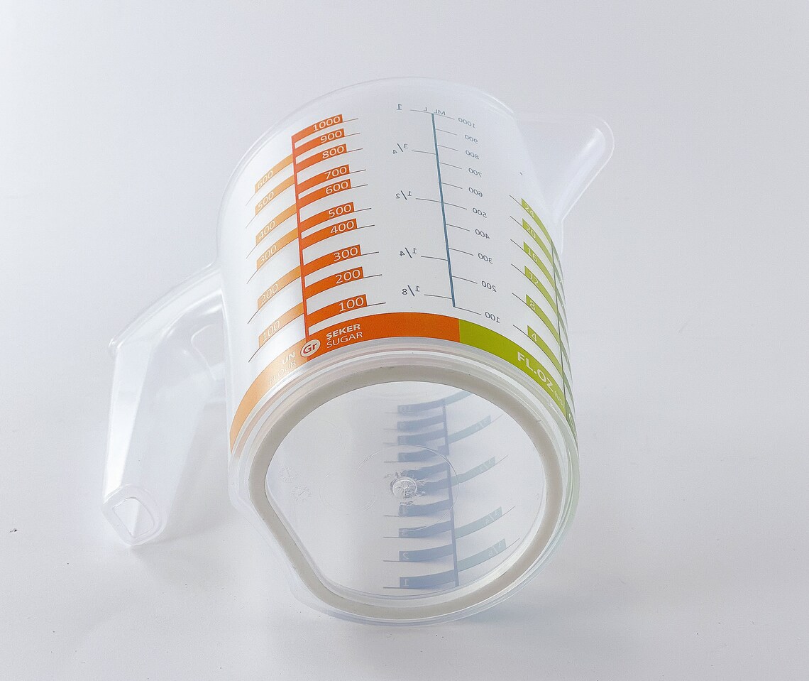 1 PC Plastic Measuring Cup for liquid and solid multi-purpose | Etsy