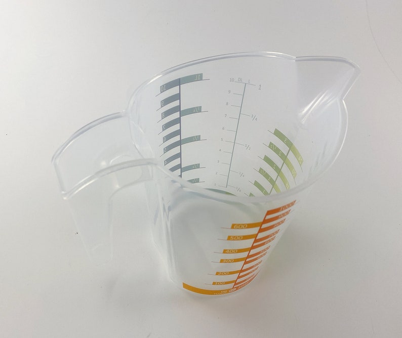 1 PC Plastic Measuring Cup for Liquid and Solid Multi-purpose - Etsy