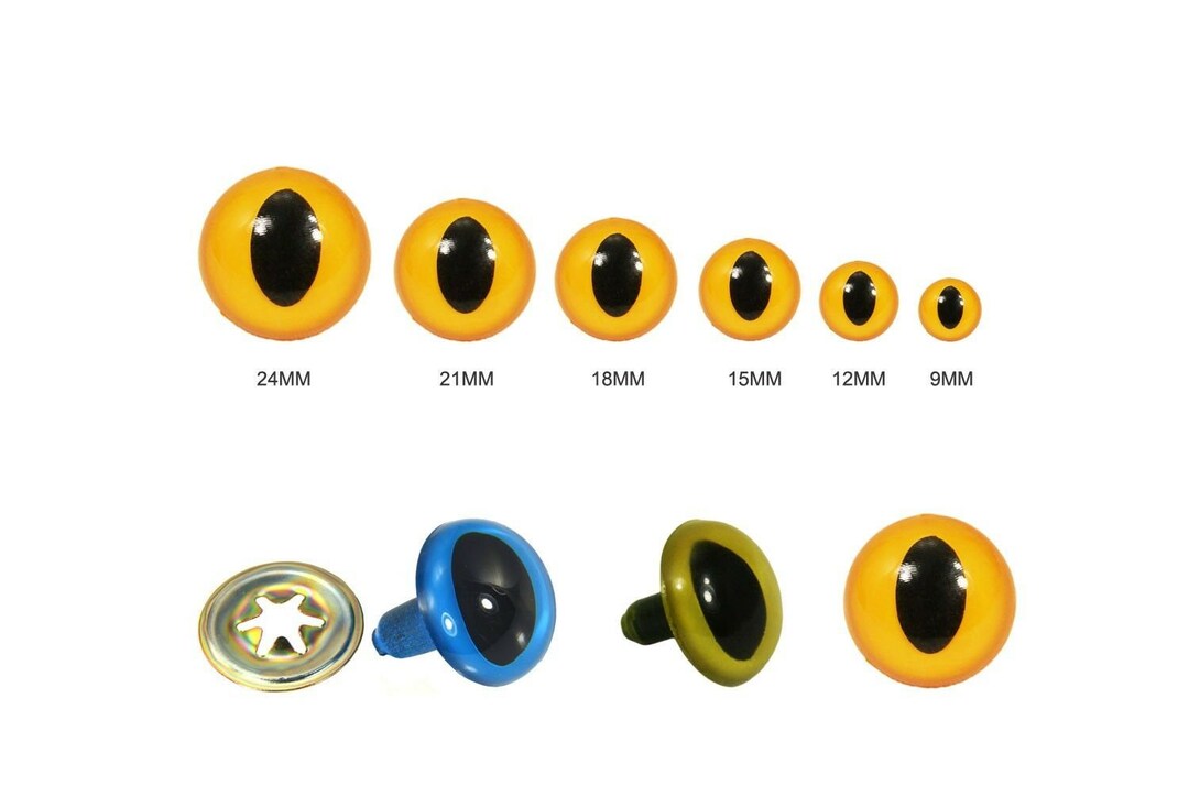 Craft Cat Eyes: Amigurumi Doll Making, Blue Green Yellow - Etsy