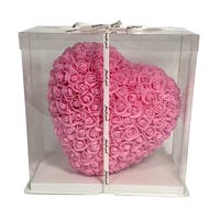 Eternal Heart Shaped Rose - Etsy