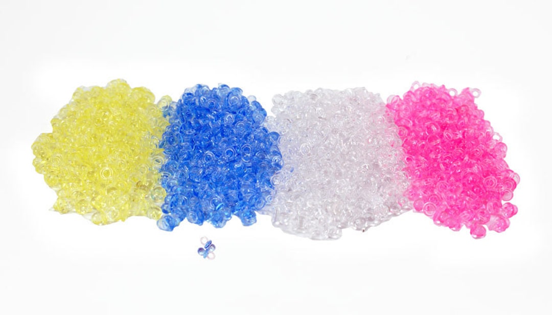 144PCS 5/8" Mini Plastic Pacifiers, Baby Shower Pacifiers, Blue Game ...