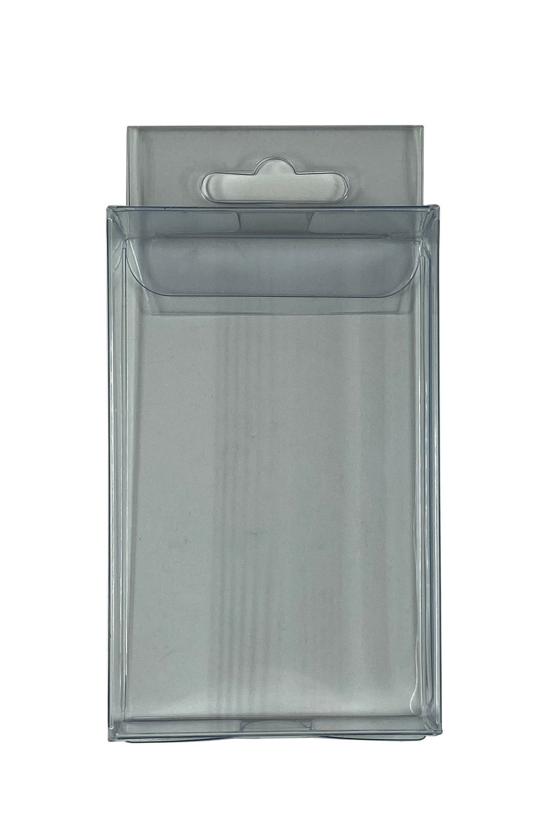 10/50 Pc 4"x2.5"x1" Plastic Box With Hanger Hole Bulk for Display and ...