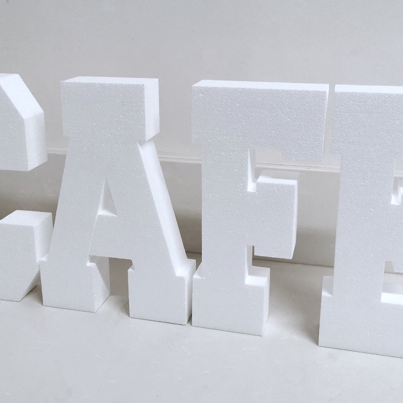 Foam Letters and Numbers - Etsy