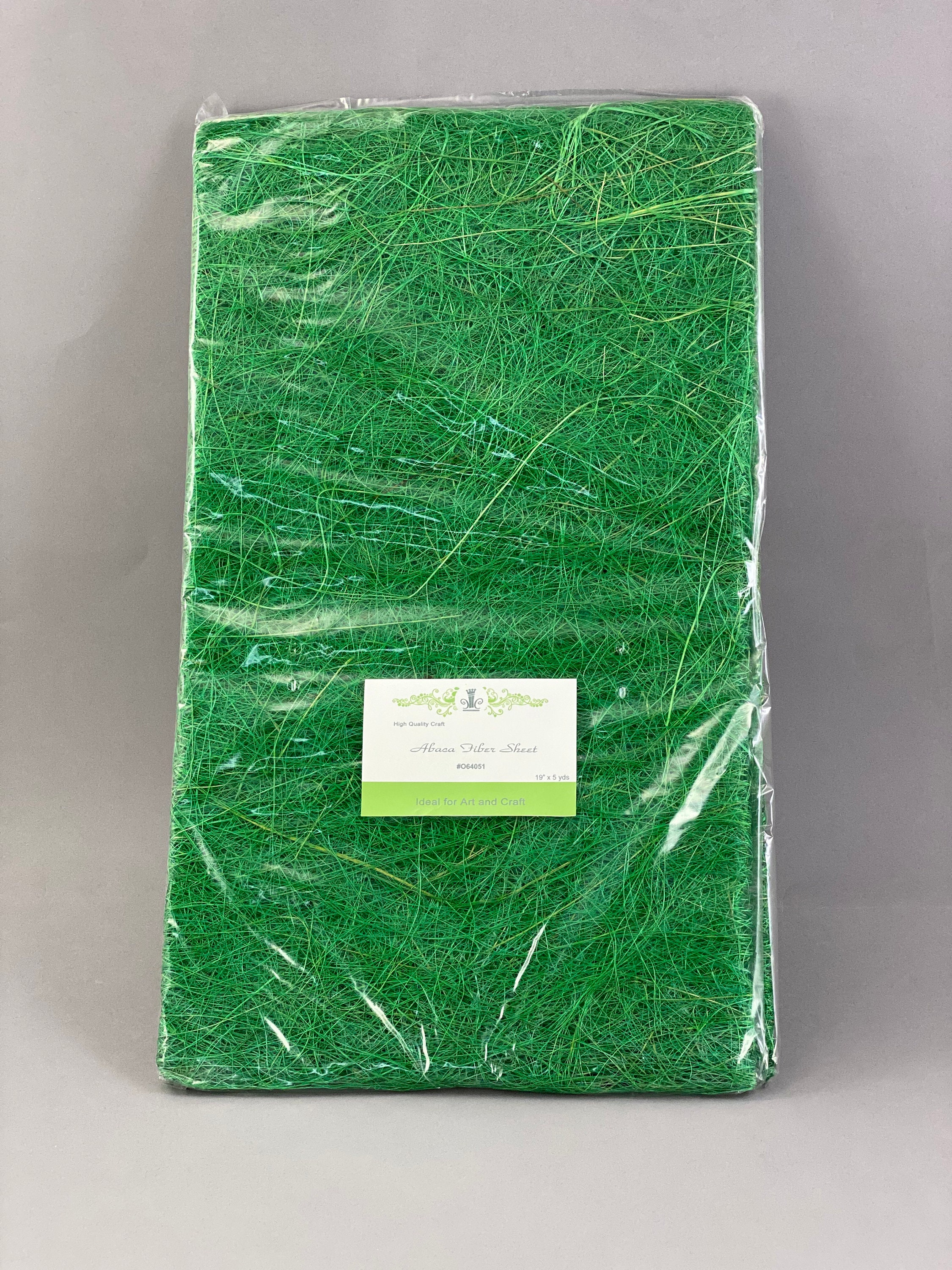 Abaca Fiber Sheet: Natural Manila Hemp Craft Supply (19