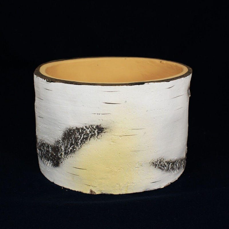 Birch Bark Vase - Etsy