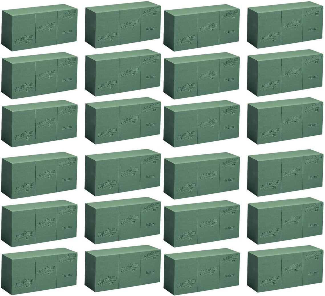 6/24/48 Count Aquafoam Floral Foam Bricks for Floral Design and Decor ...