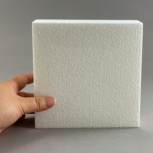 6 Piece Square Foam Blocks 2 Inch Thick 4x4, 6x6, 8x8, 10x10, 12x12 - Etsy