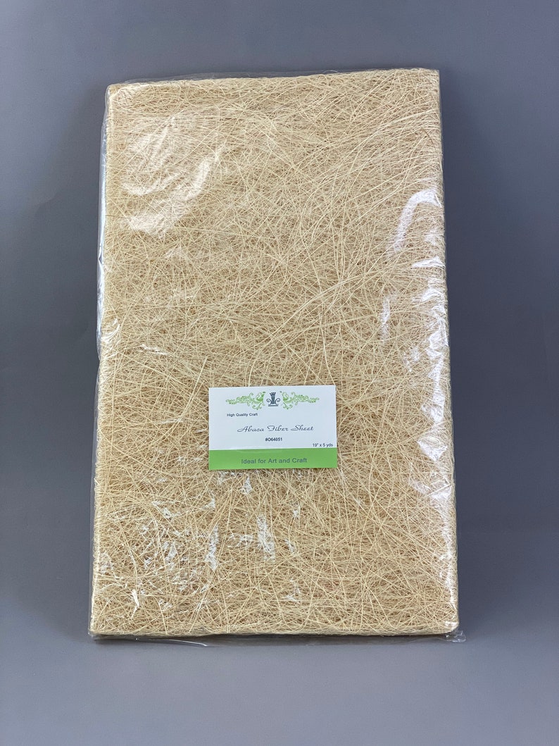 Abaca/banana Fiber Sheet for Hat Craft Supplies Basket - Etsy