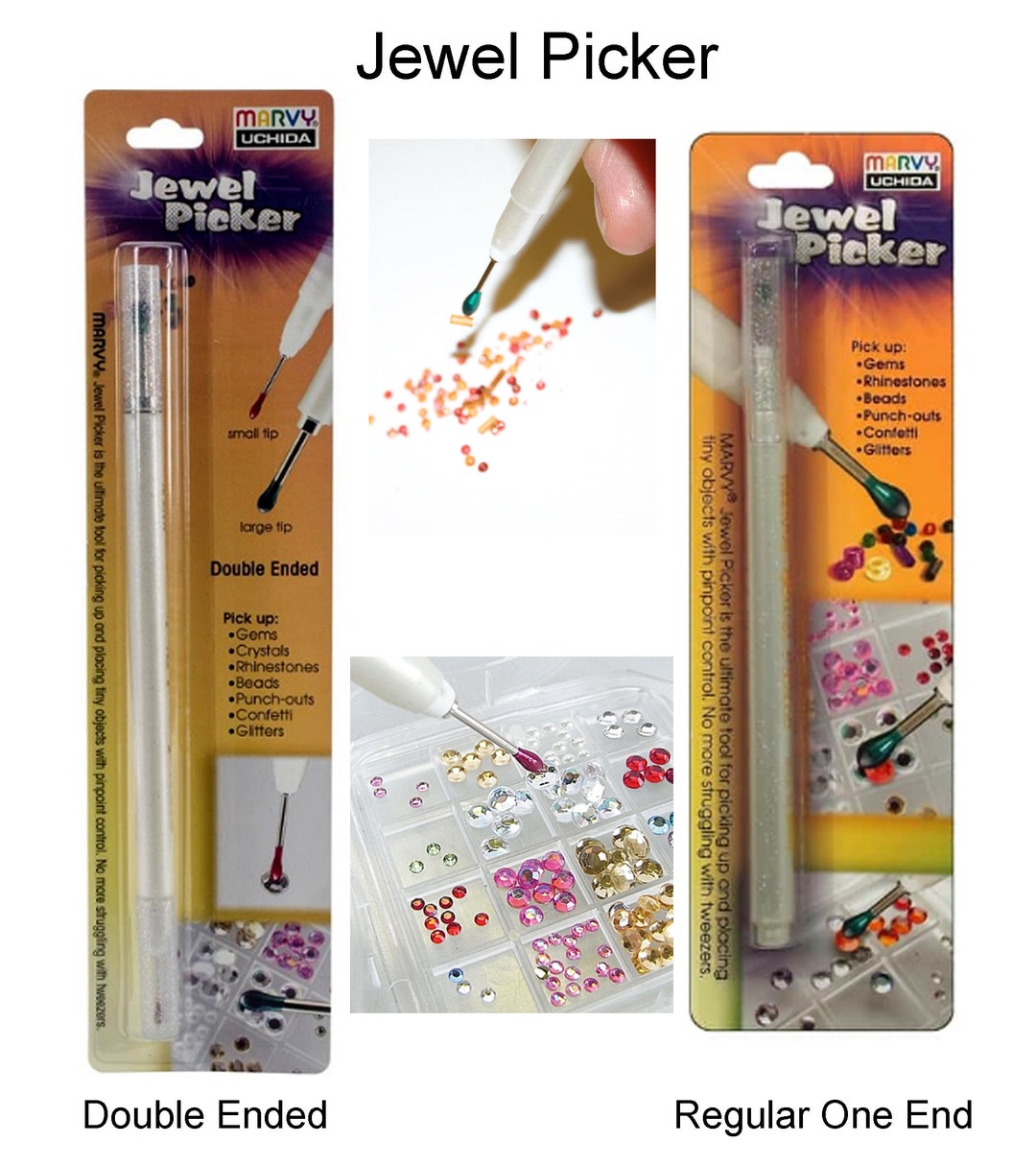 Jewel Picker Double Ended/one End for Rhinestone Bling Small Objects ...