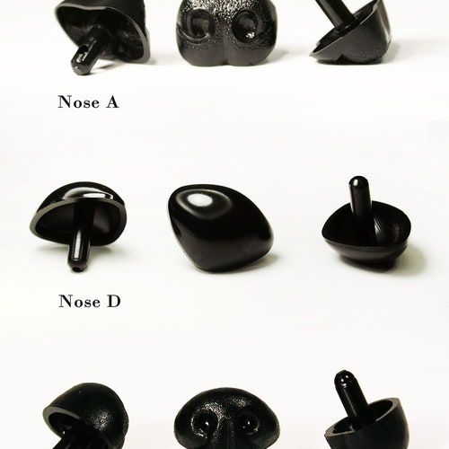 Black Safety Craft Animal Nose for Dog or Bear Puppet Doll - Etsy