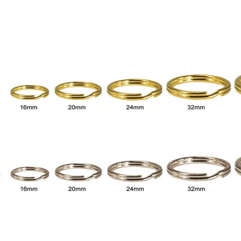 Split Ring Key Ring - Etsy